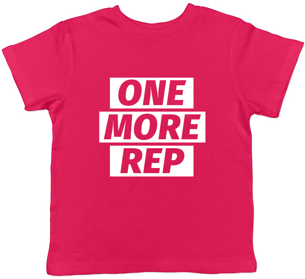 One More Rep Boys Girls Kids Childrens T-Shirt | eBay UK