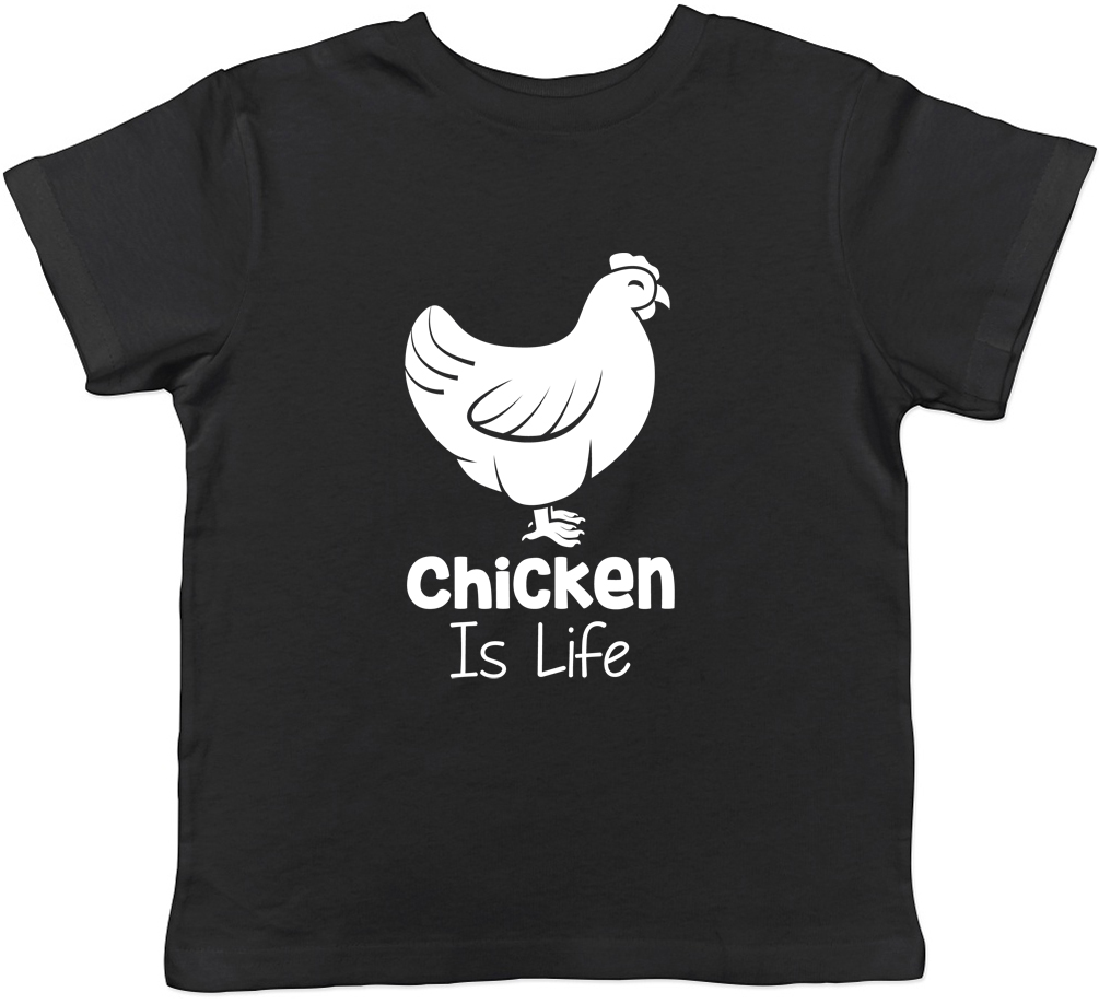 Chicken is Life Boys Girls Kids Childrens T-Shirt | eBay