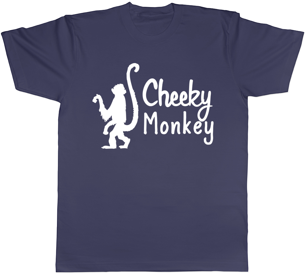 Cheeky Monkey Mens Womens Ladies Unisex T-Shirt | eBay