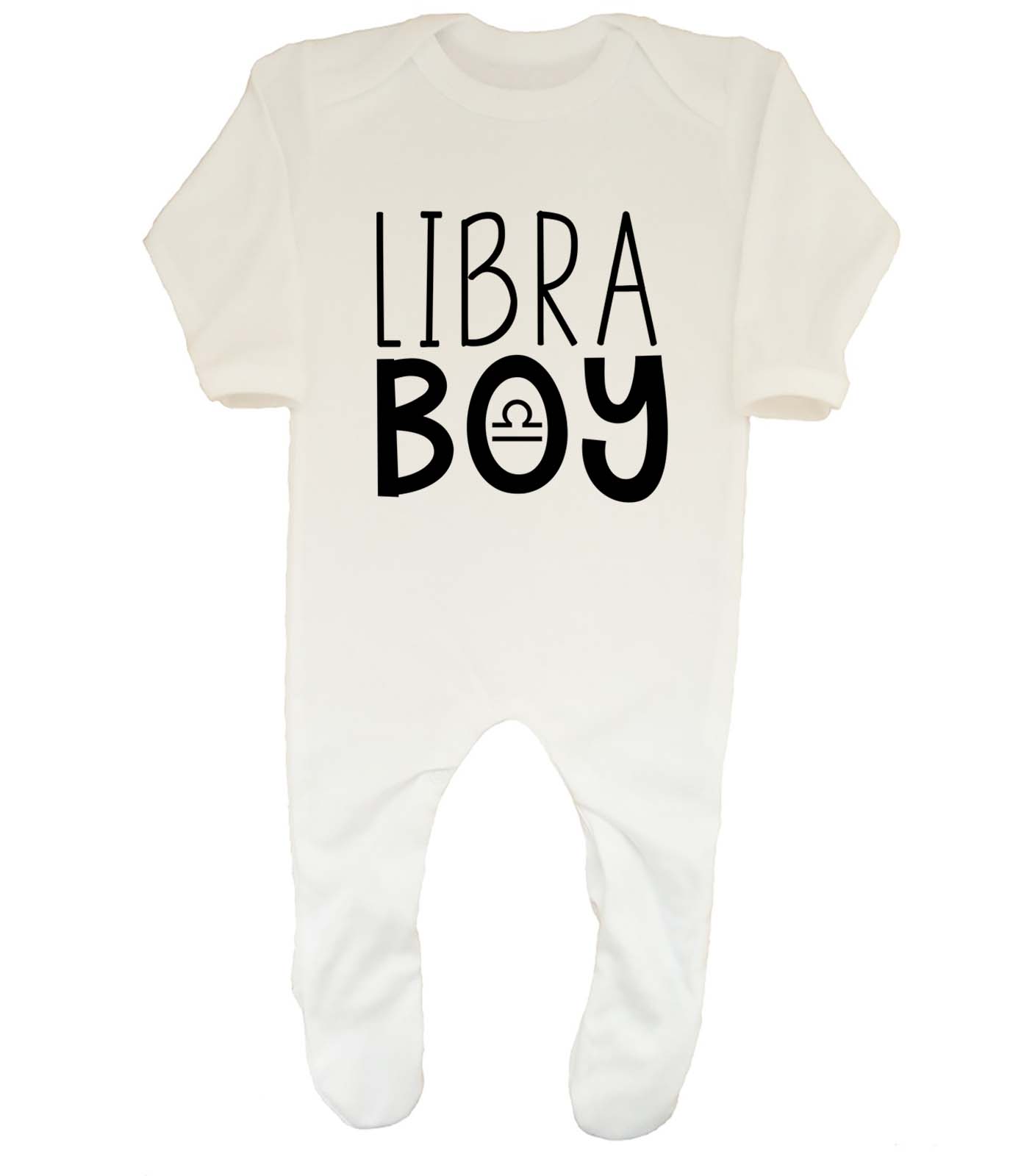 Libra Zodiac Boy Baby Grow Sleepsuit Boys Girls | eBay