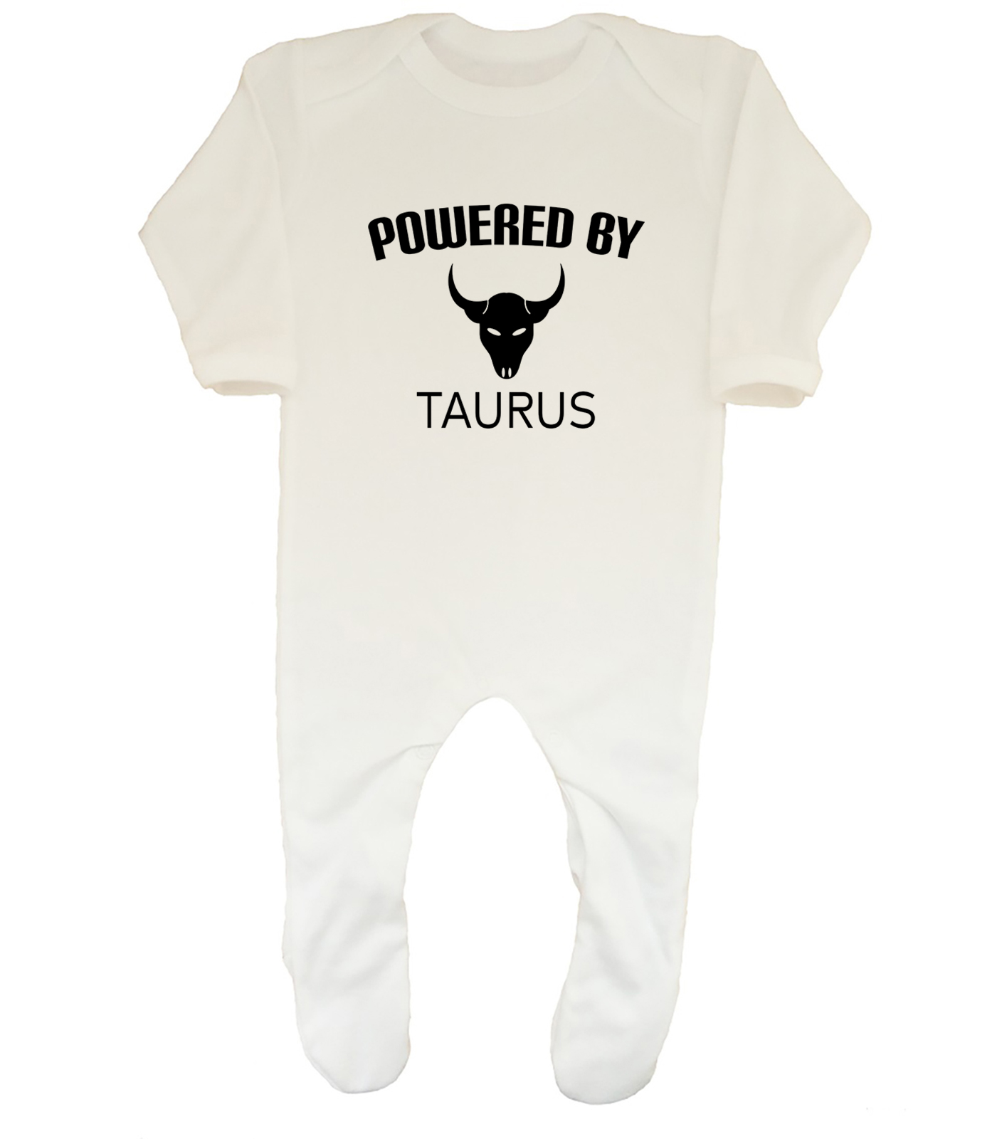 Proud to be a Taurus Baby Grow Sleepsuit Boys Girls | eBay